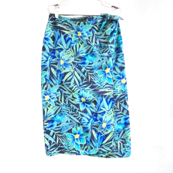 Embassy Row | Dresses | Embassy Row Petites Wms 8p Tropical Silk Sarong ...
